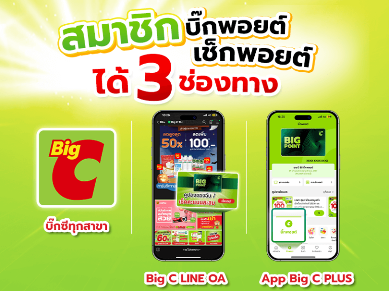 BIG POINT สุขไปกันใหญ่ บิ๊กพอยต์ แต้มความสุข แลกง่ายได้ทุกวัน - Blogs ...